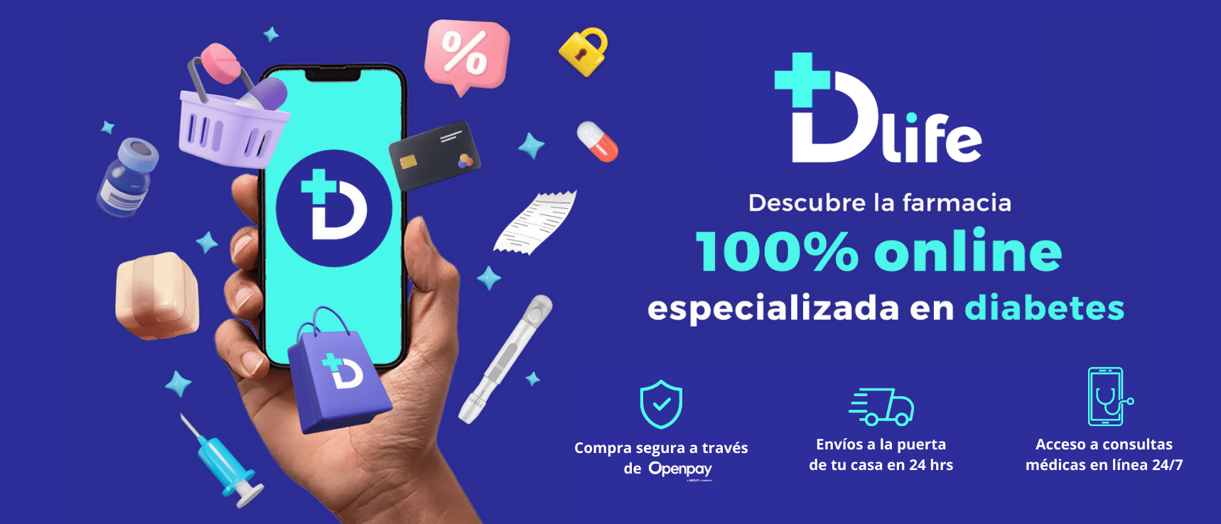 D Life - Todo para tu tratamiento de Diabetes